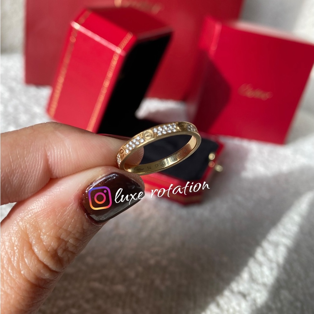 Cartier Mini Love Diamond Ring - Gem
